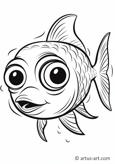 Bluefish Coloring Page » Free Download » Artus Art