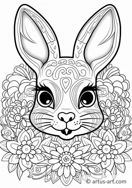 Hares Coloring Page For Kids » Free Download » Artus Art