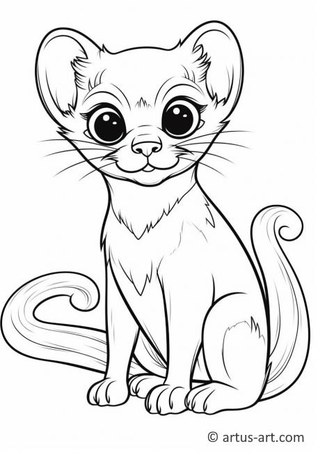 Jaguarundi Coloring Page » Free Download » Artus Art