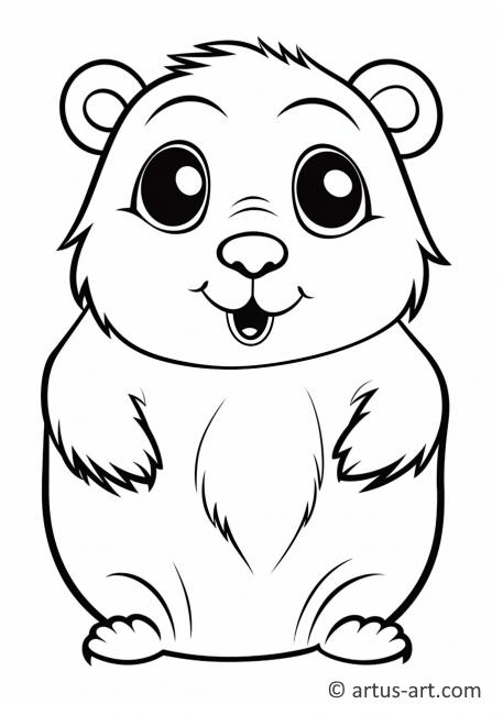 Moles Coloring Page » Free Download » Artus Art