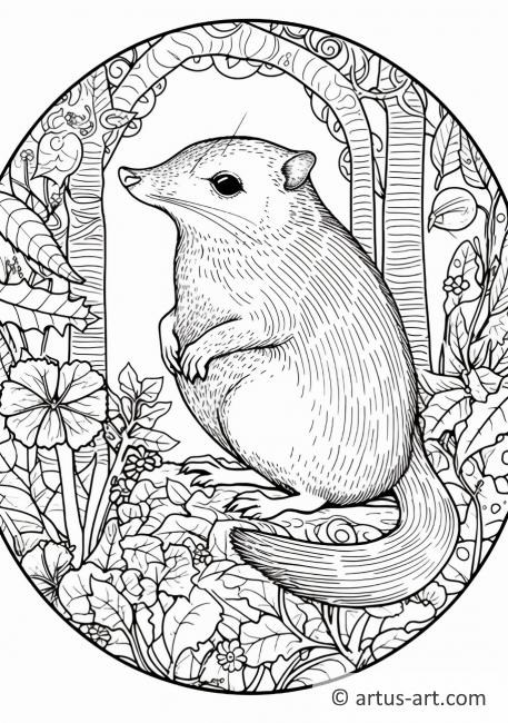 Shrew Coloring Page » Free Download » Artus Art