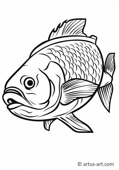 Tarpon Coloring Page » Free Download » Artus Art